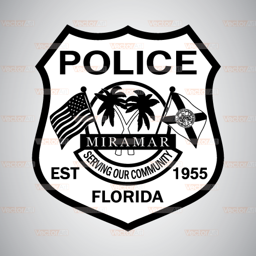 Miramar Police Officer Badge - Vector Art | Shop Miramar Police Officer Badge - Vector Art | Shop